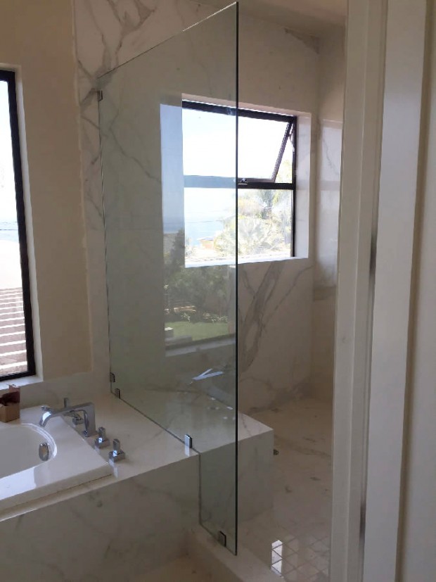 Single 1/2" Glass Panel Installation - Patriot Glass and Mirror | San ...